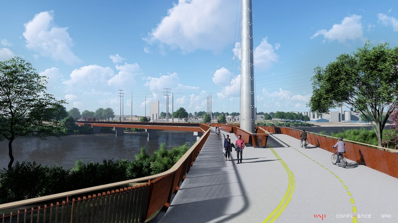 See new renderings of the Alliant Energy LightLine pedestrian bridge ... See new renderings of the Alliant Energy LightLine pedestrian bridge ...