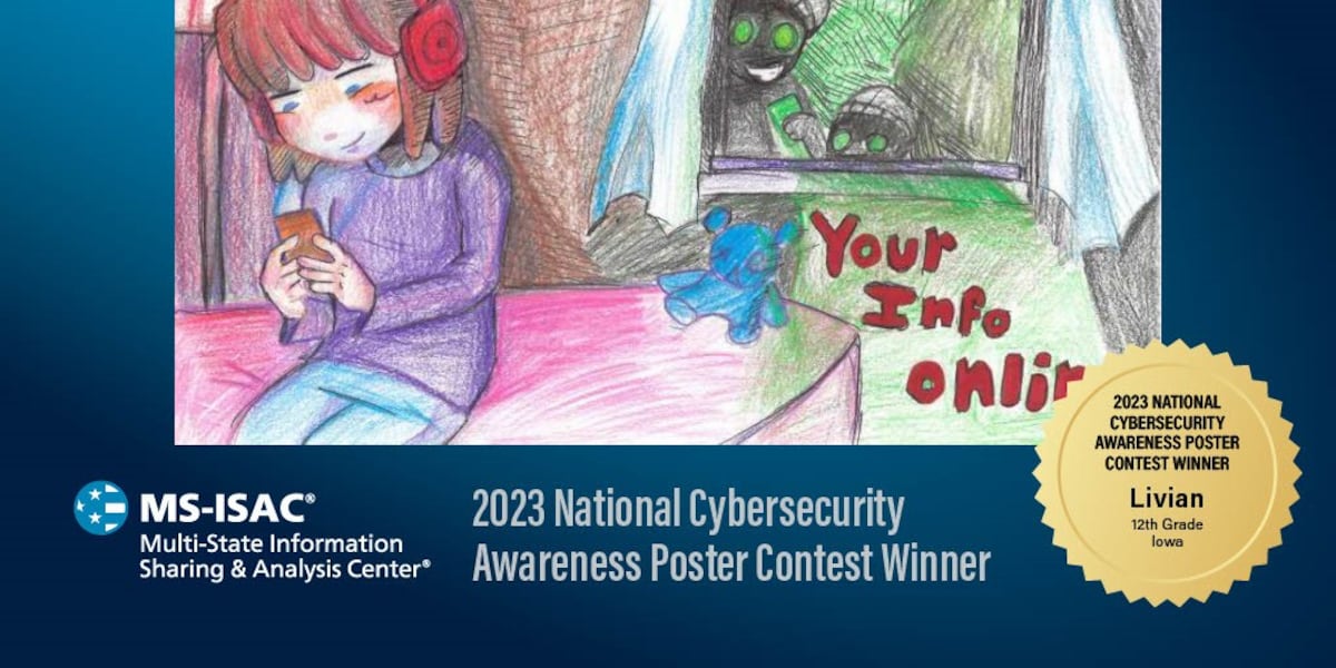 Center Point-Urbana student wins nation-wide poster contest for cyber ... Center Point-Urbana student wins nation-wide poster contest for cyber ...